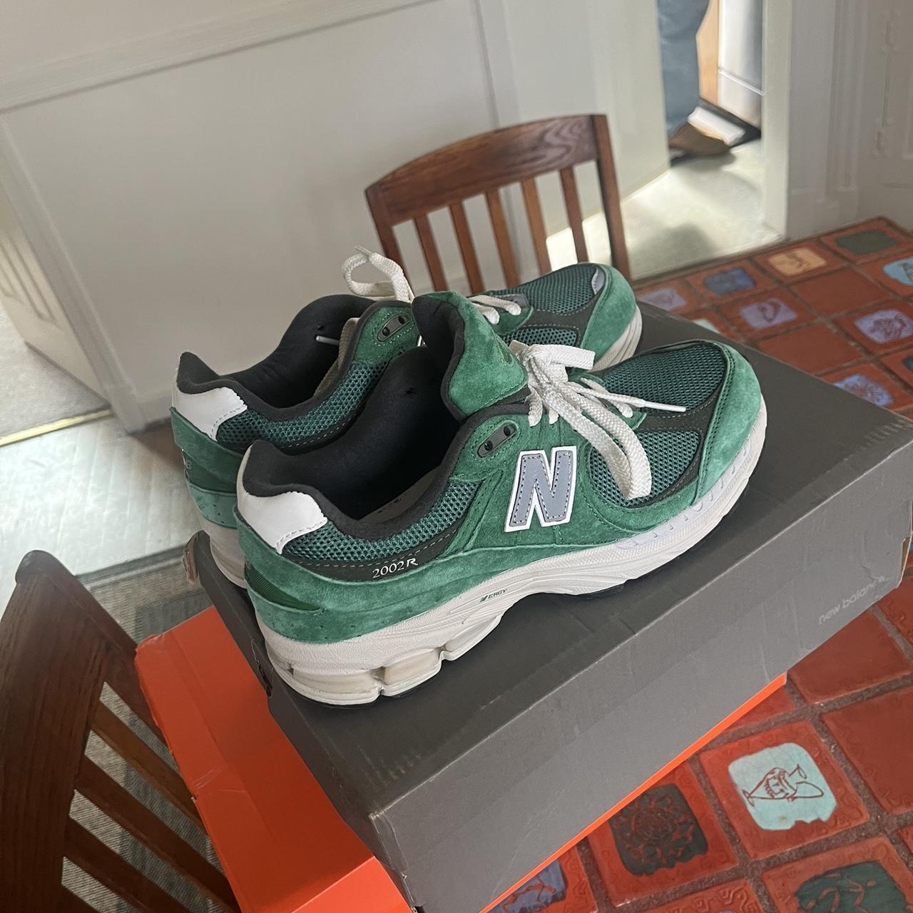 New Balance 2002R Green, gifted to me. worn... - Depop