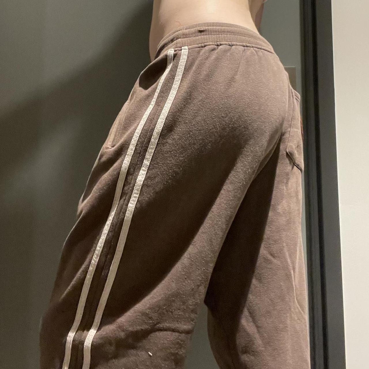 Sickesttt y2k ‘adidas style’ stripe tracksuit pants... - Depop