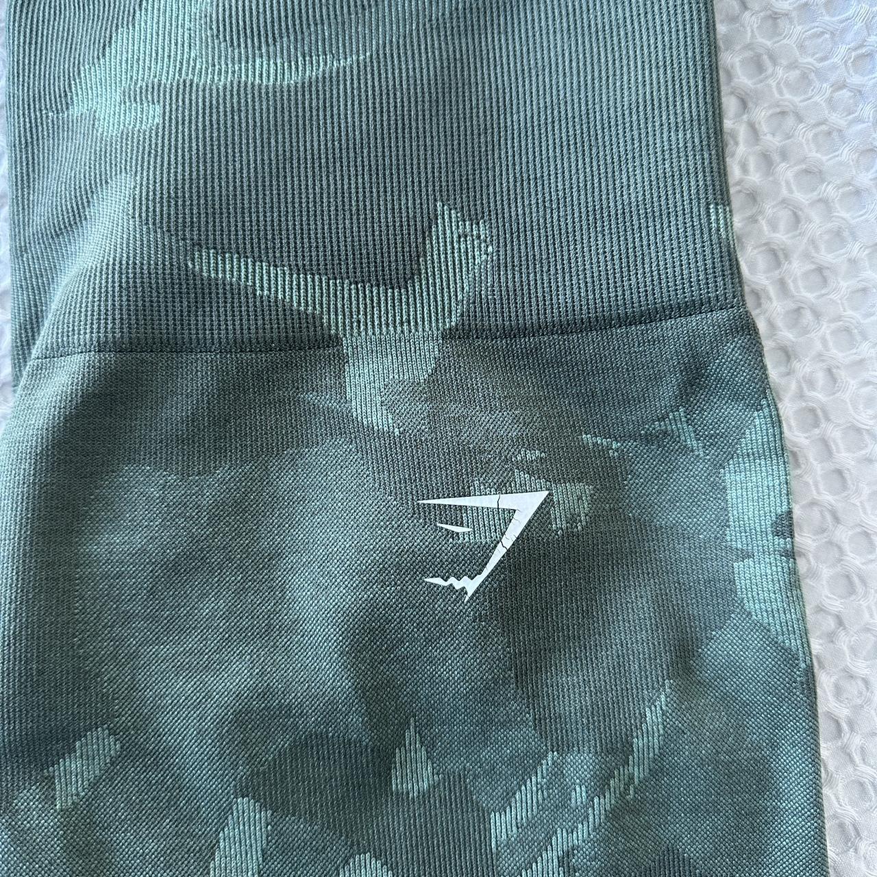 Gymshark Adapt Camo Leggings Savanna Green Size M Depop