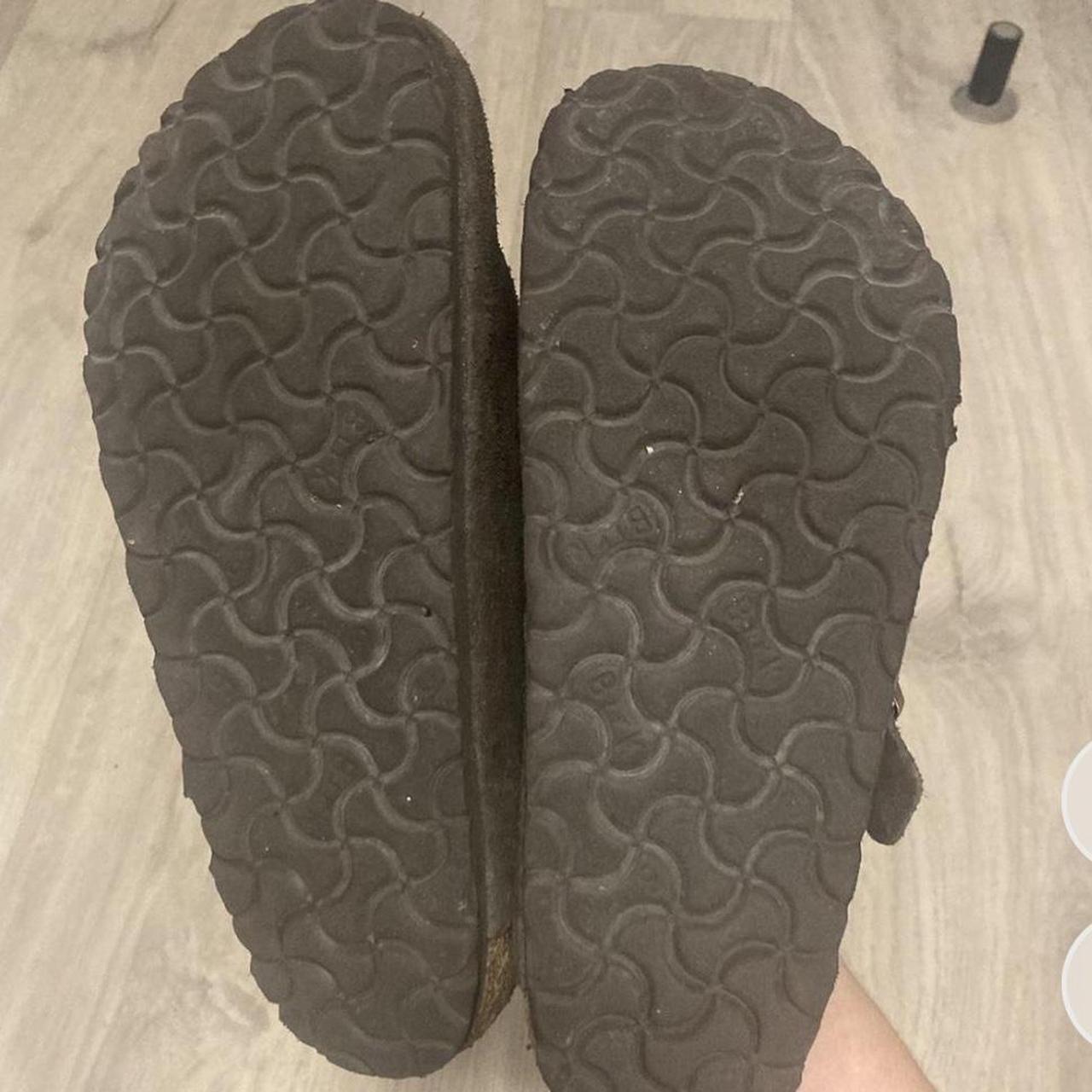 Birkenstock Boston clogs colour mocha Size 7 Worn... - Depop