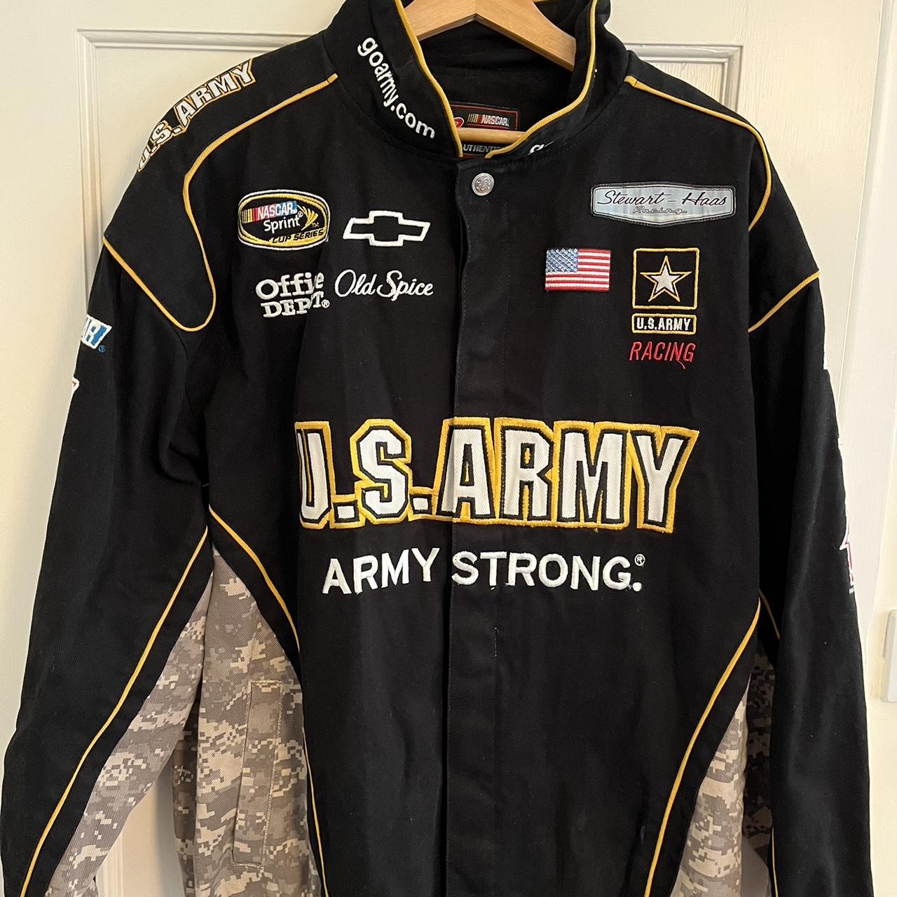 Chase Authentics NASCAR racing jacket in immaculate... - Depop