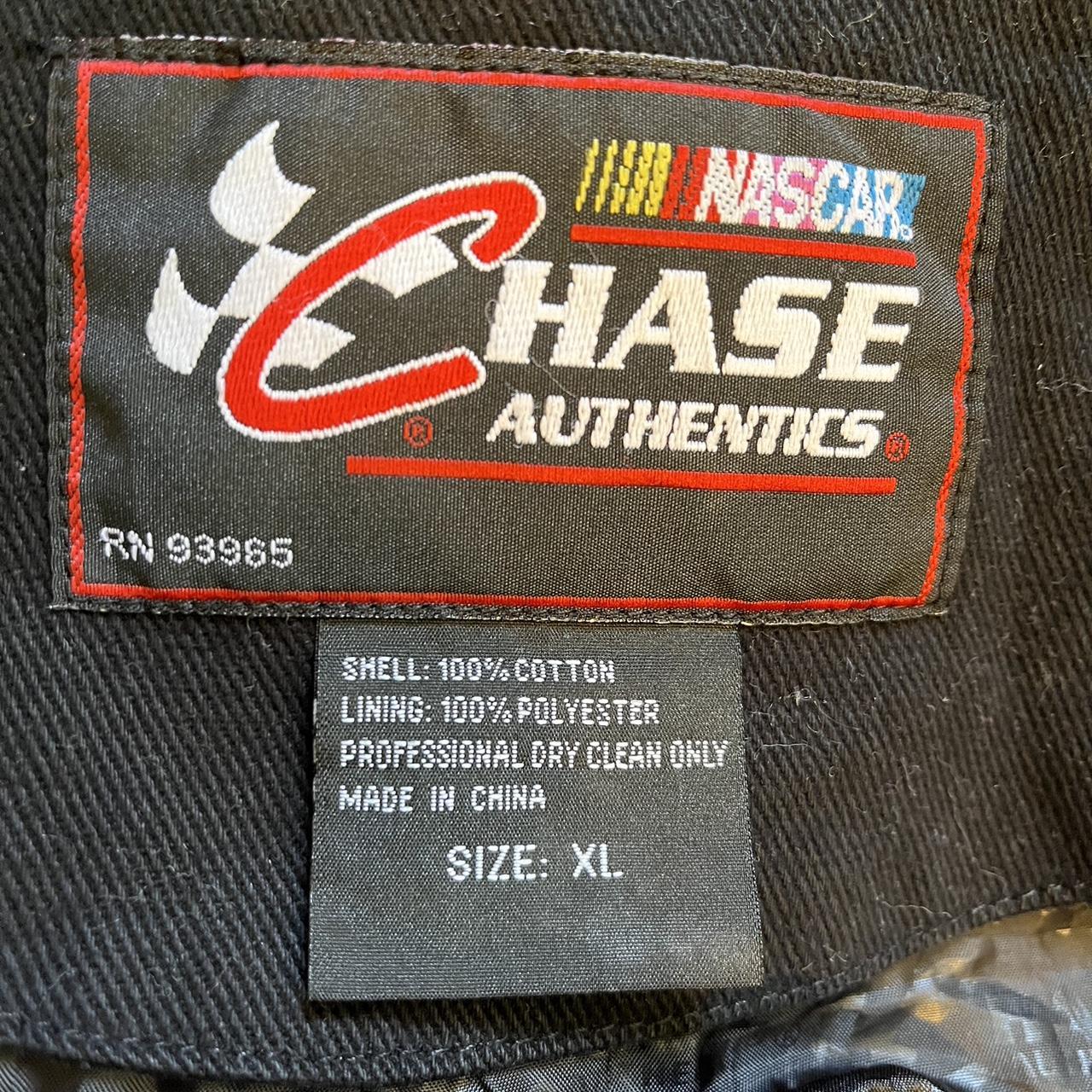 Chase Authentics NASCAR racing jacket in immaculate... - Depop