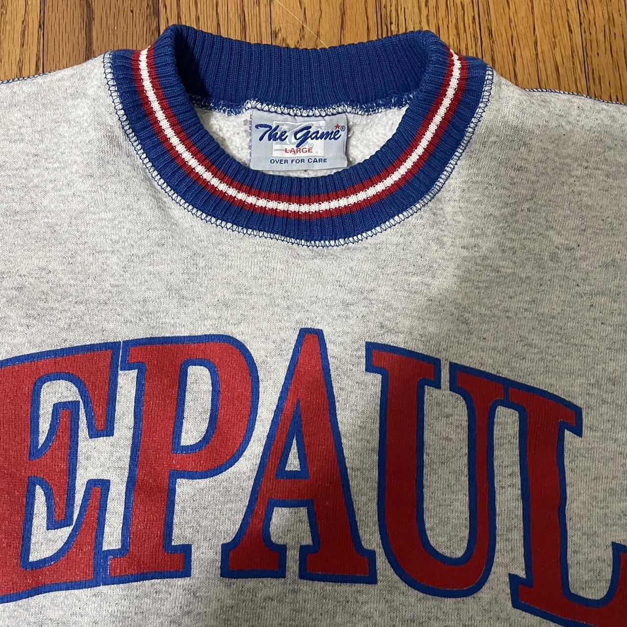 vintage depaul sweatshirt unisex - Depop