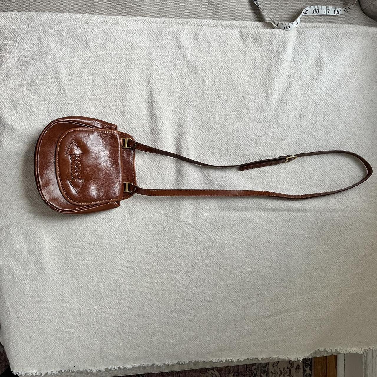 Rappi brown leather cross body bag Boho... - Depop
