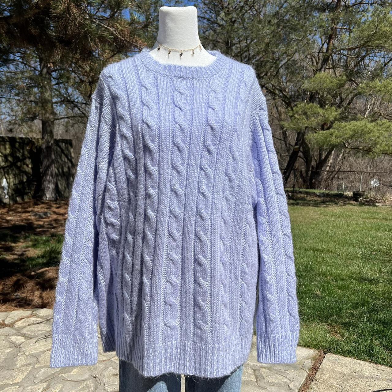 Periwinkle Sweater The brand and size tags have been... - Depop