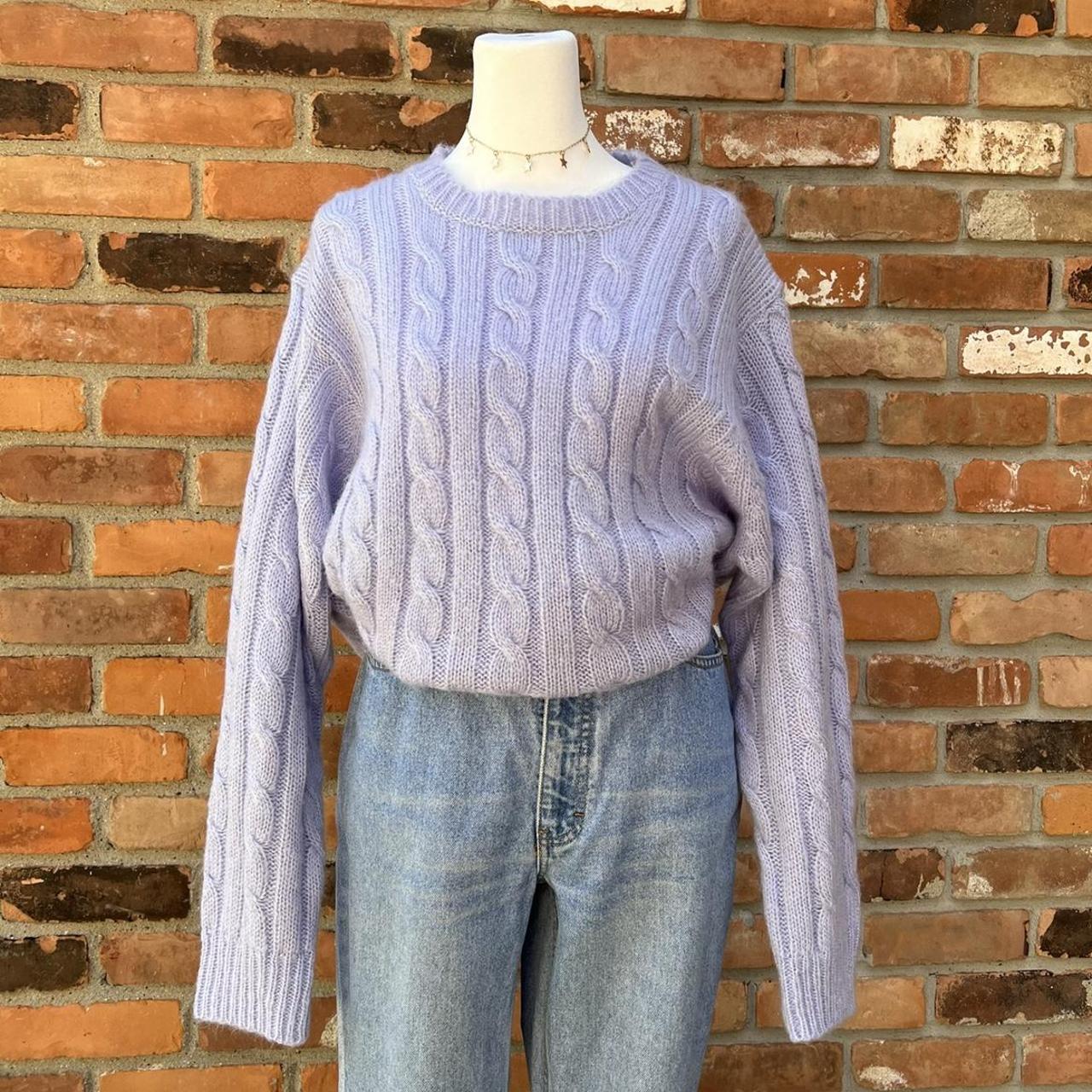 Periwinkle Sweater The brand and size tags have been... - Depop