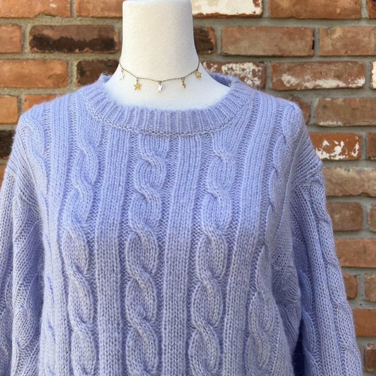Periwinkle Sweater The brand and size tags have been... - Depop