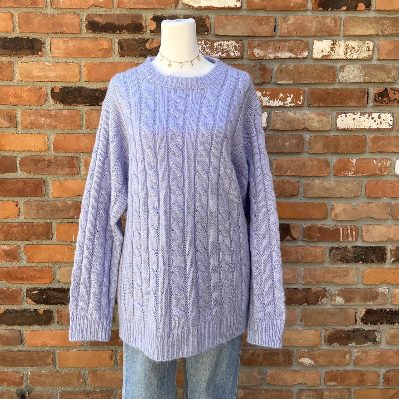 Periwinkle Sweater The brand and size tags have been... - Depop