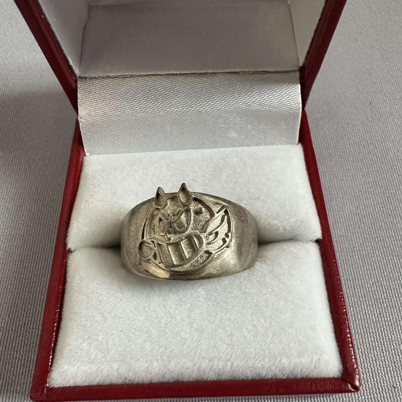 Ransom Devil Ring, worn once, size p - Depop