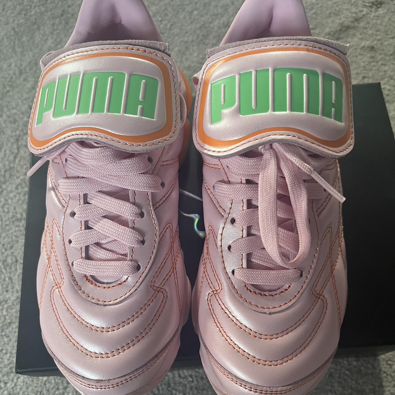 PINK DUA LIPA PUMA TRAINERS 🩷 never be worn Limited... - Depop