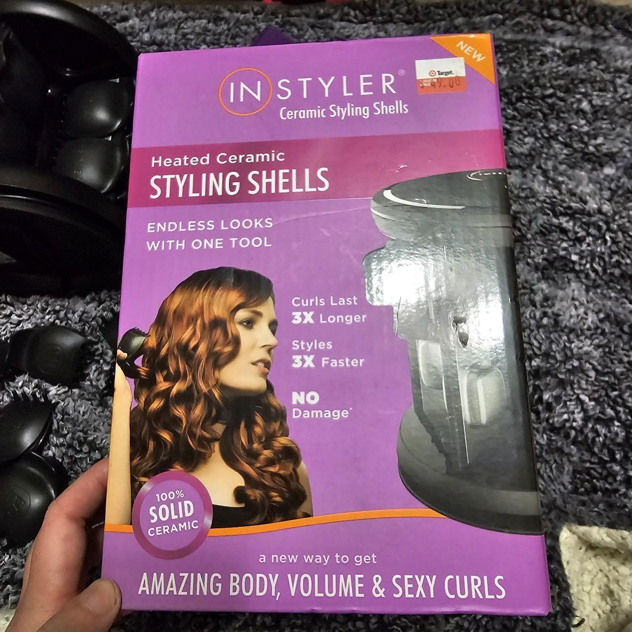 Instyler Ceramic Styling Shells Only used maybe 5x... - Depop