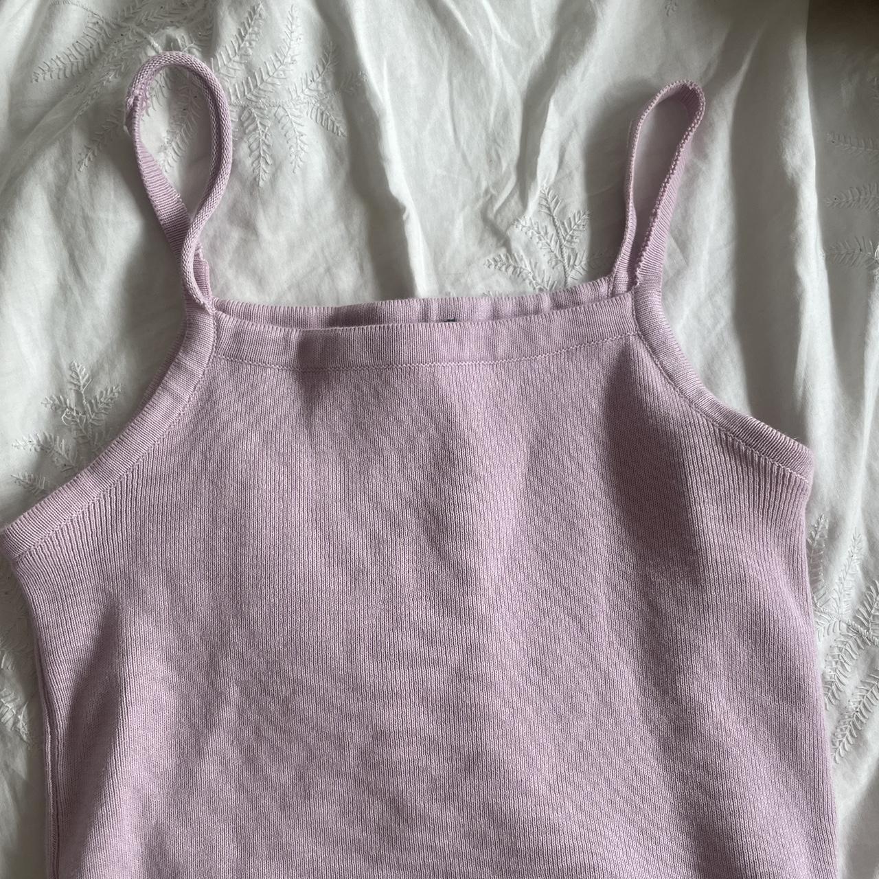 Brandy Melville pink tank top - Depop
