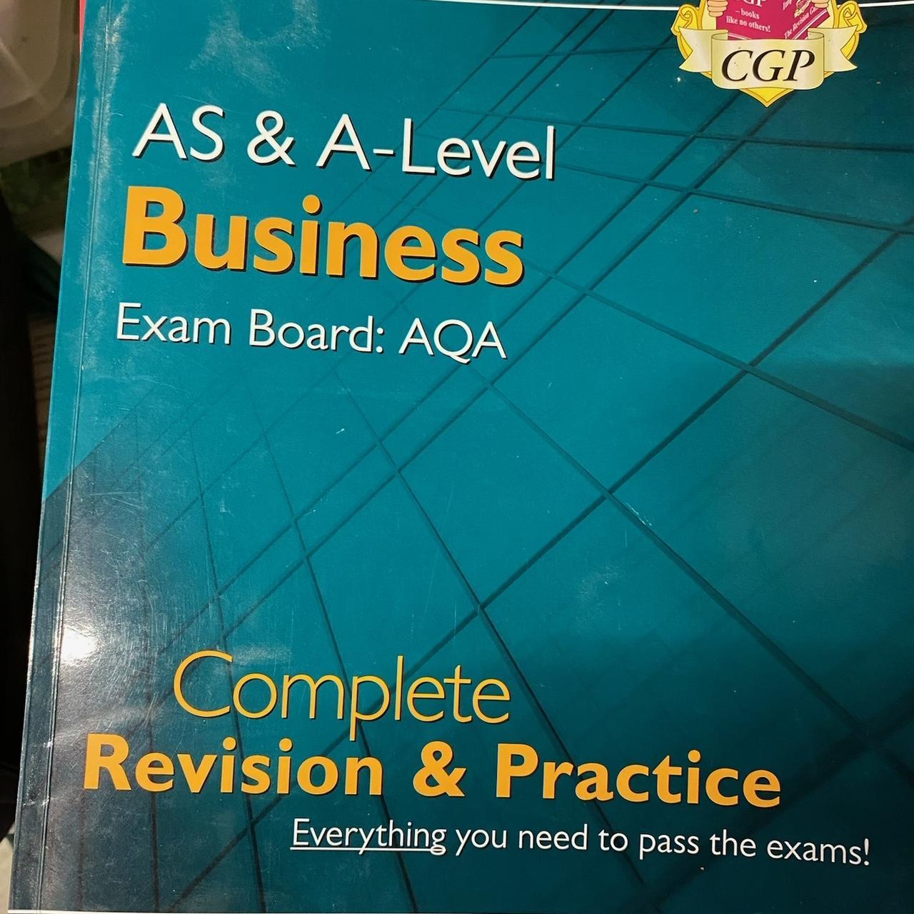 AS & A-Level Business AQA Complete Revision and... - Depop
