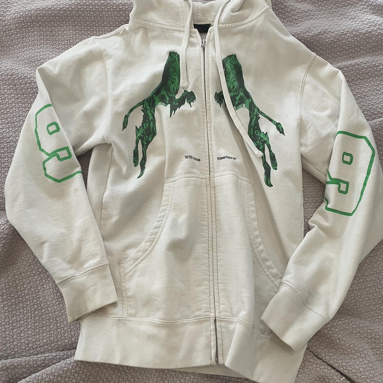 Bladee the fool merch. Size small. Light stain.... - Depop