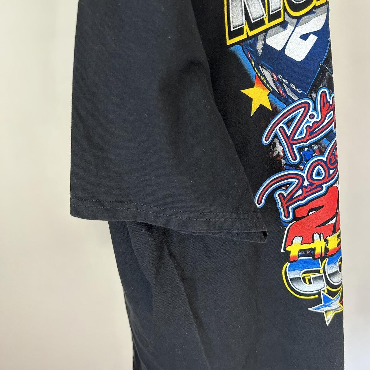 Vintage Nascar Ricky Rudd Marines Car shirt Double... - Depop