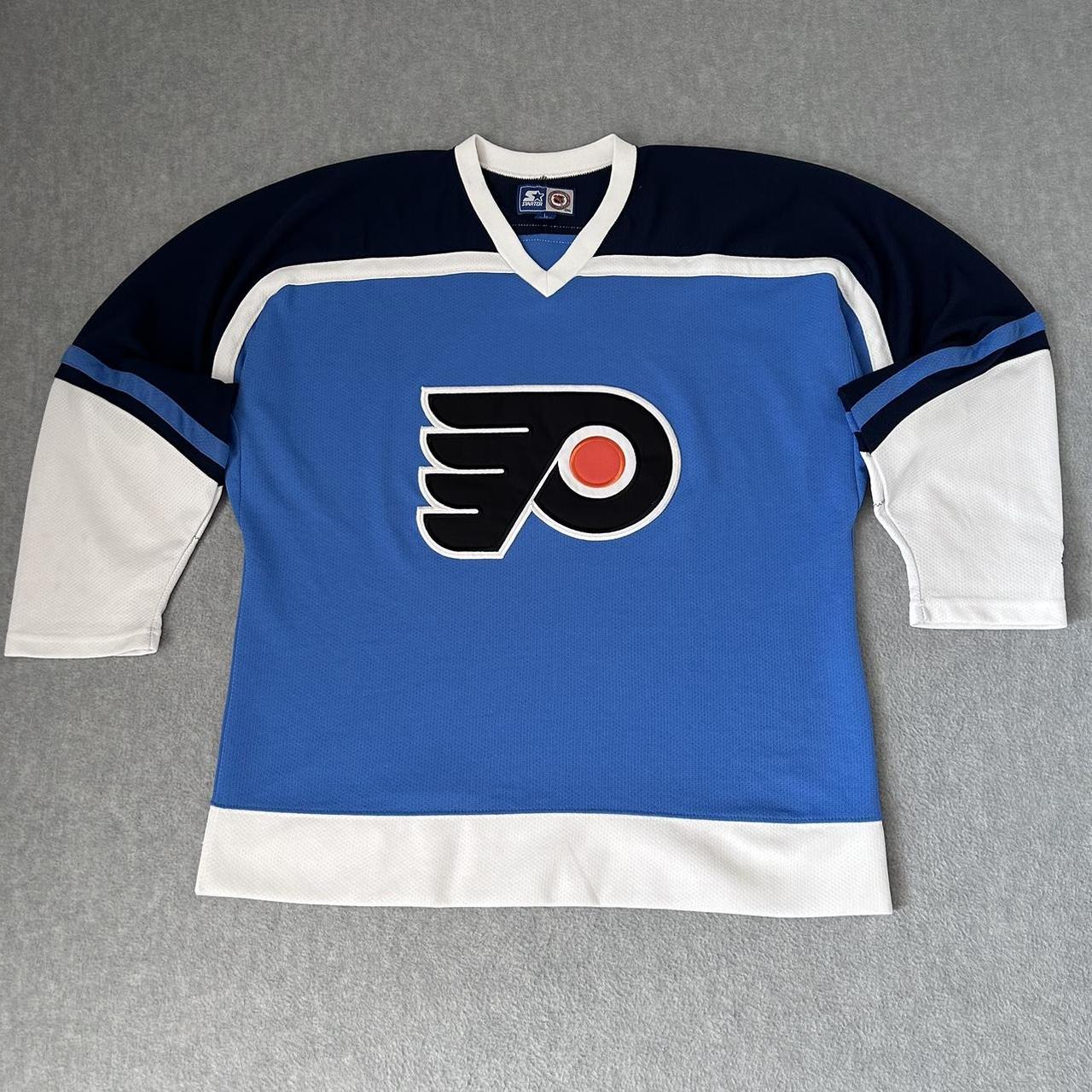 Vintage Philadelphia Flyers 90s hockey jersey... - Depop