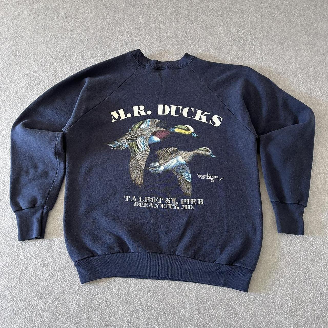 Vintage M.R. Ducks Ocean City Maryland raglan... - Depop