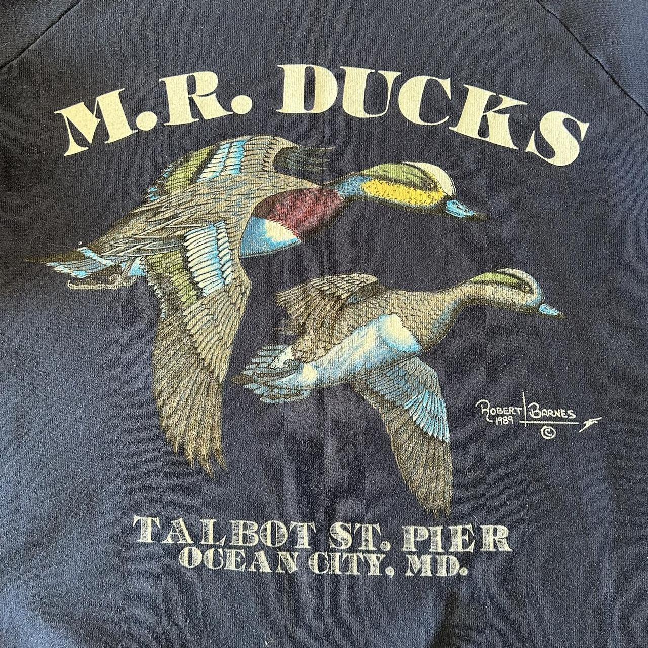 Vintage M.R. Ducks Ocean City Maryland raglan... - Depop