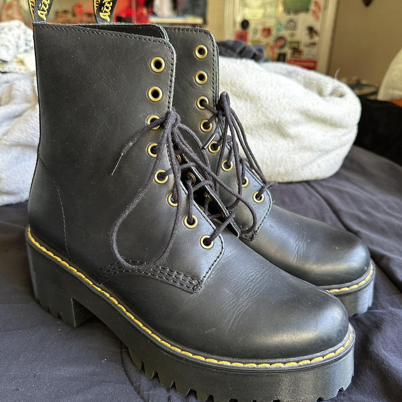 Doc Marten Shriver Hi 8-eye Platform Boot size 9... - Depop