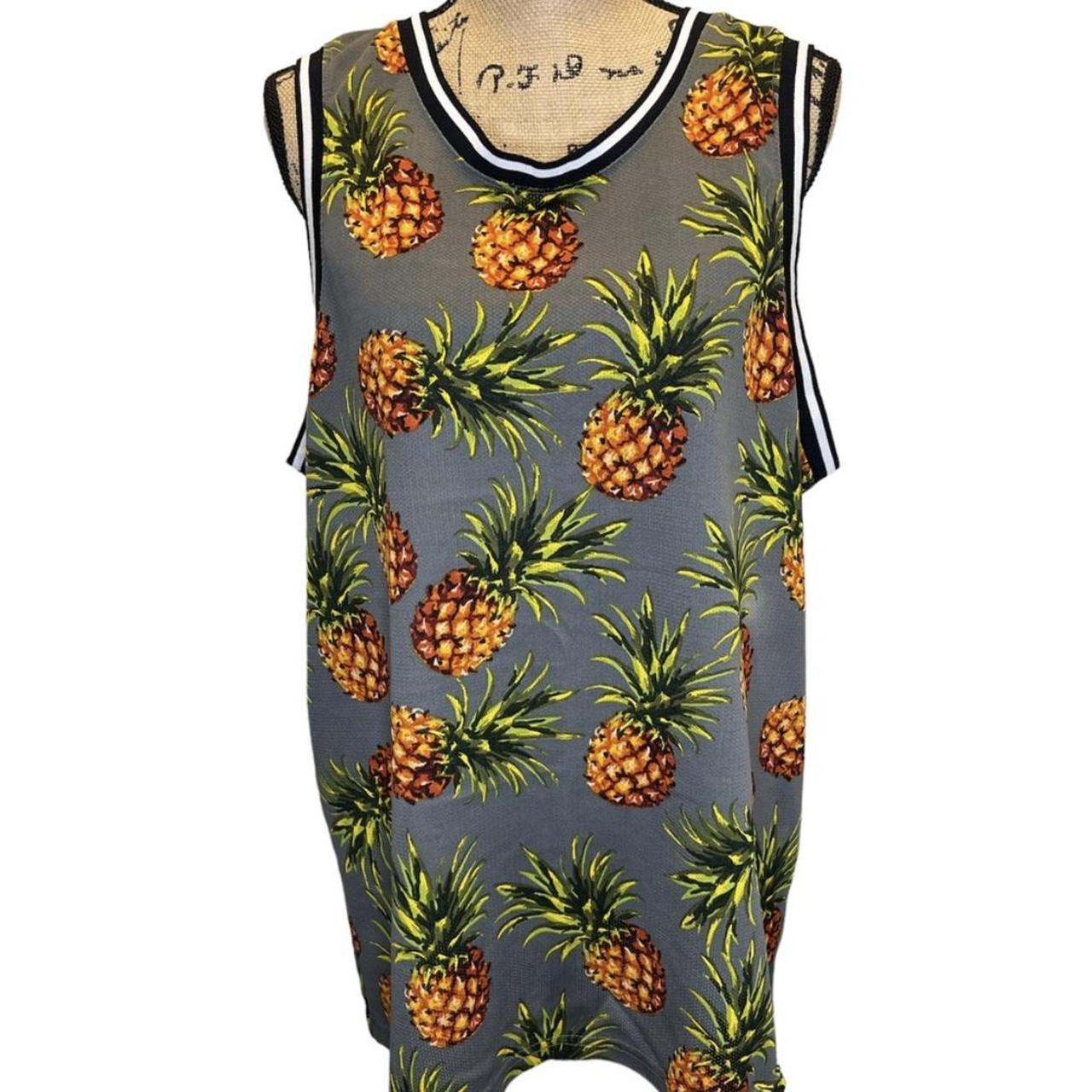 Dikotomy Co. Pineapple Mesh Jersey 🫧 -in perfect... - Depop