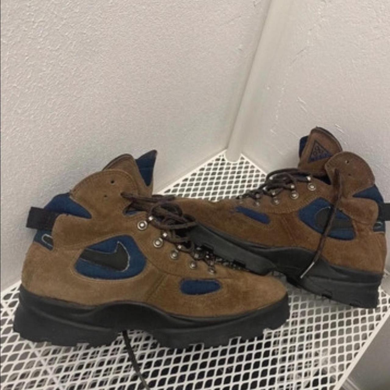 Extremely rare 1995 Nike ACG suede hiking boots... | Depop