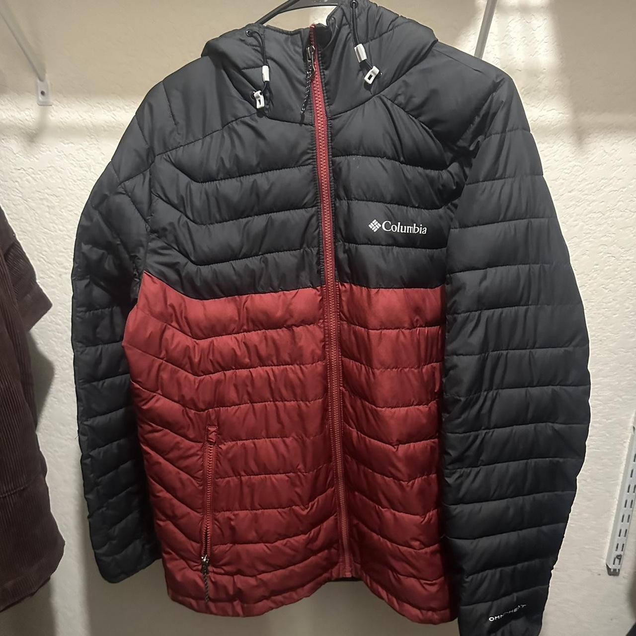 COLOMBIA insulated puffer hoodie - Depop