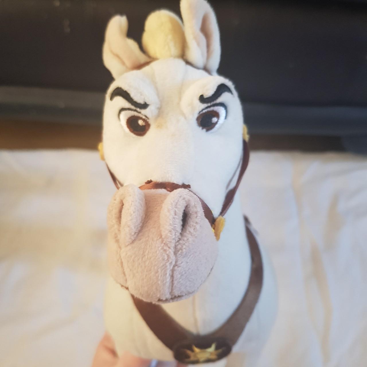 Disney store Max horse soft toy from Tangled In. Depop
