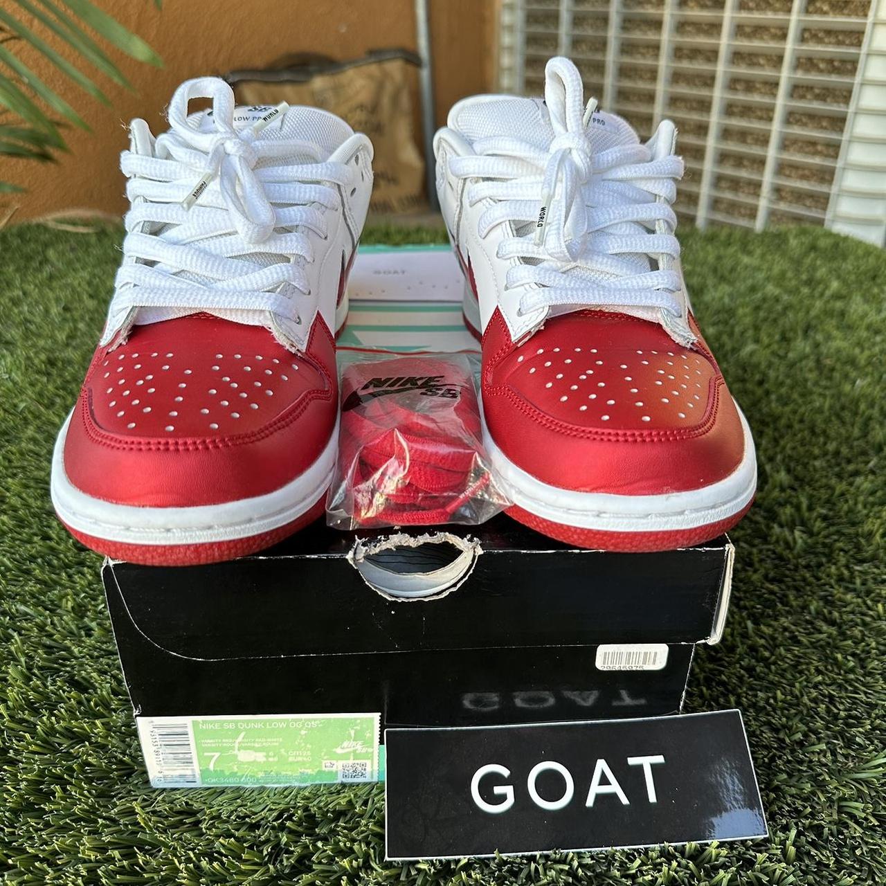 Supreme Nike SB Dunk GOAT Certified Only Worn a Few... - Depop