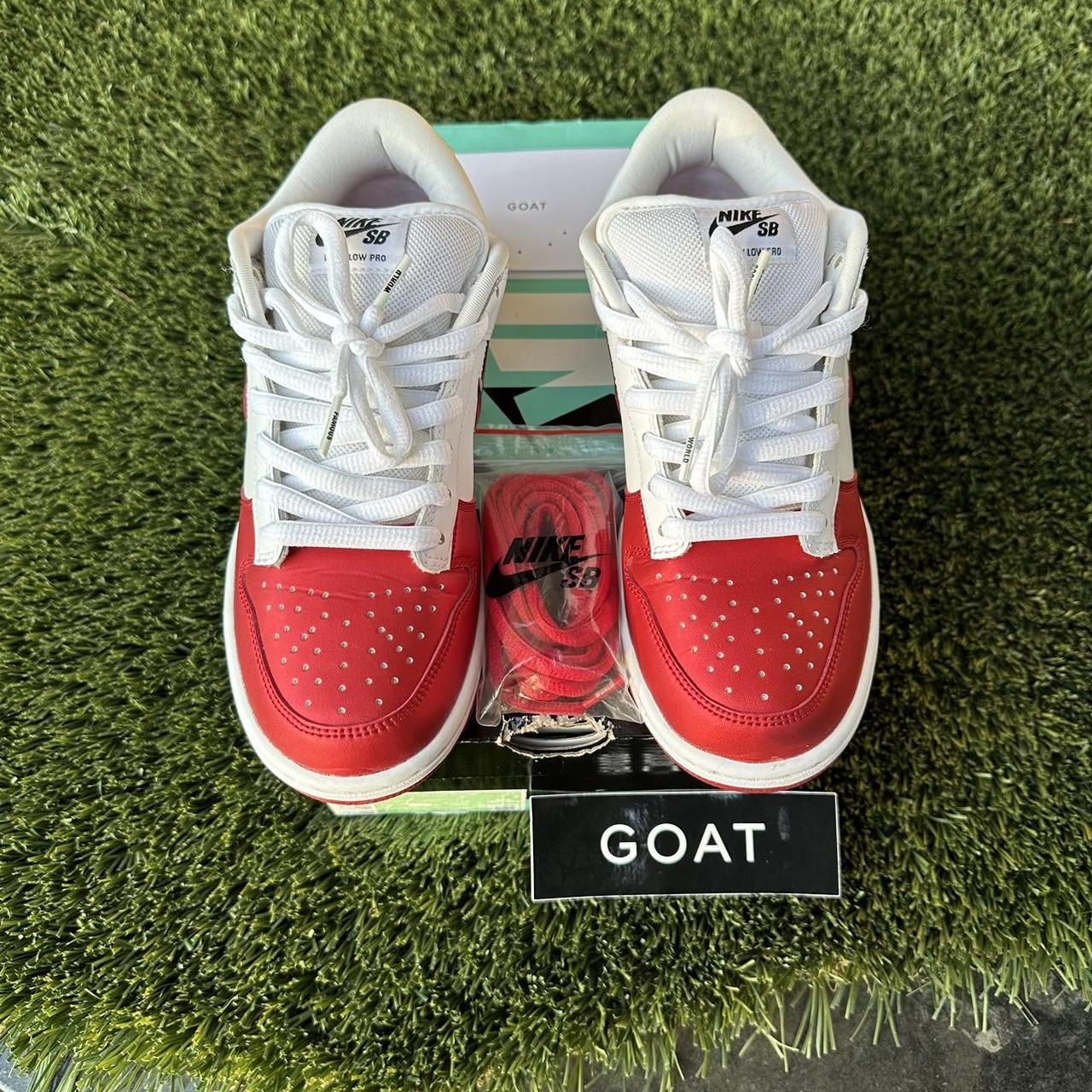 Supreme Nike SB Dunk GOAT Certified Only Worn a Few... - Depop