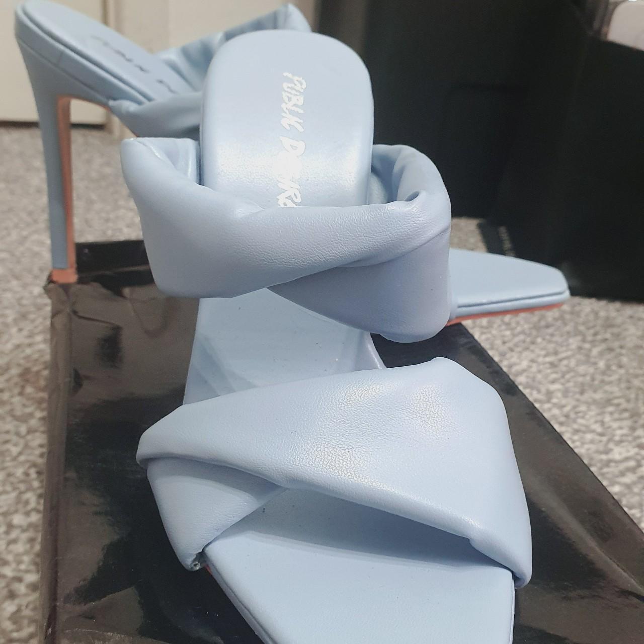 Public Desire Women's Blue Courts | Depop