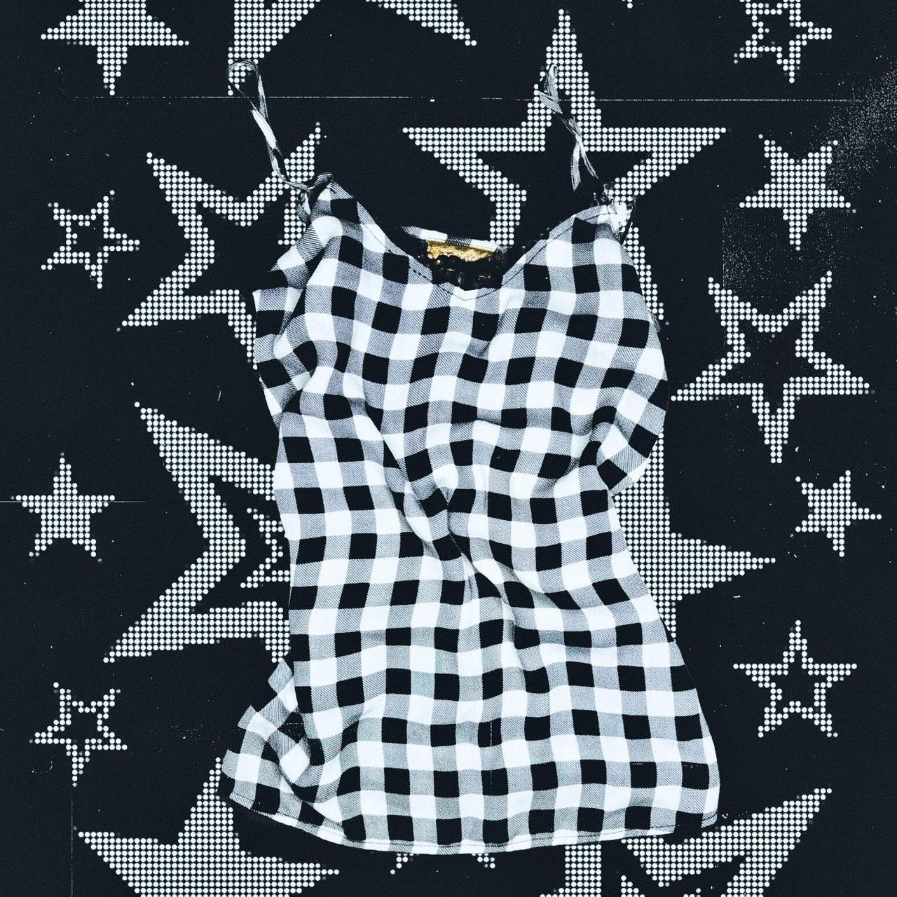 princess vera wang checkered tank top size S. super... | Depop