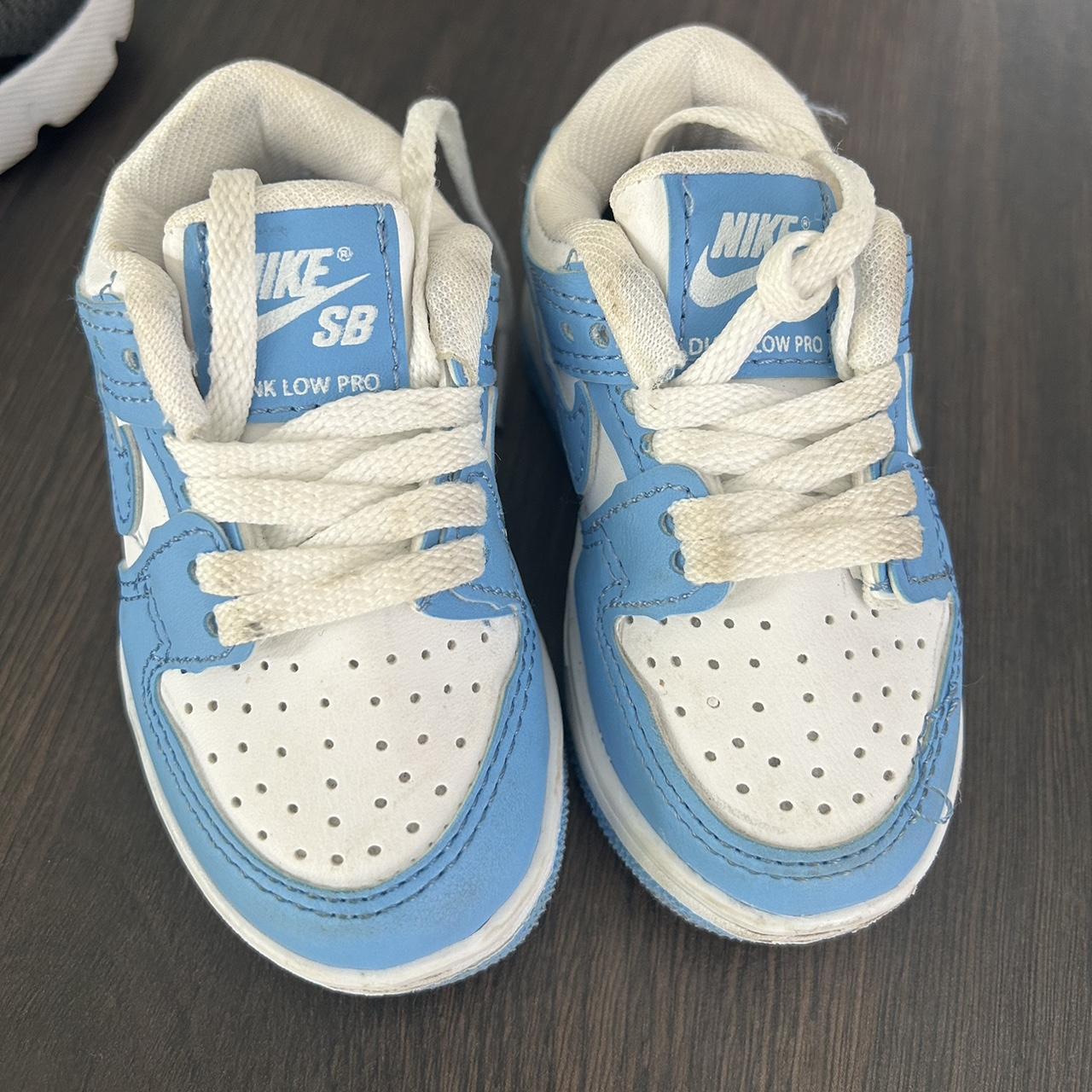 Like Nike Dunks, infant size 4. Worn a couple of... - Depop