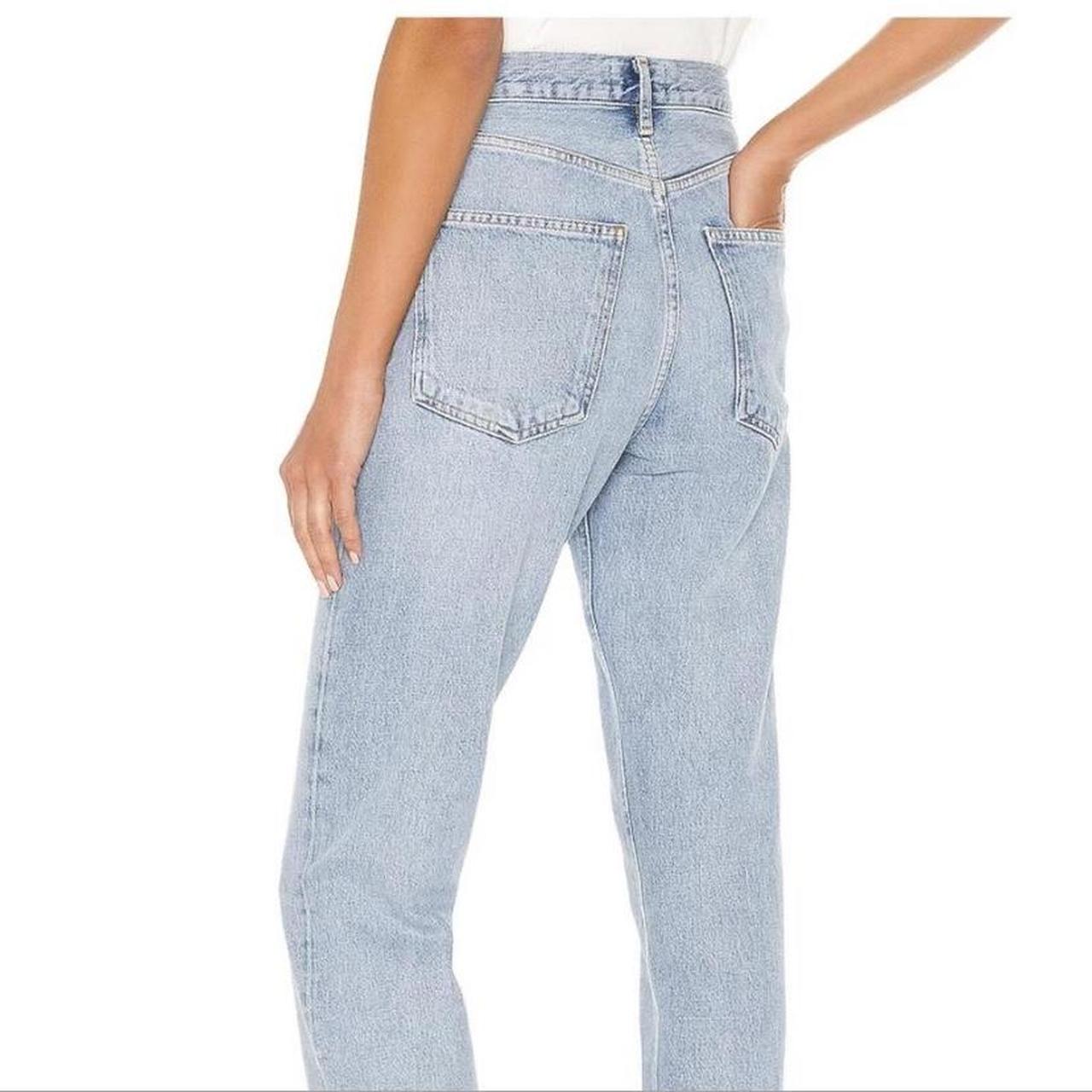 Agolde Lana Straight in riptide. Size 27. Never... - Depop