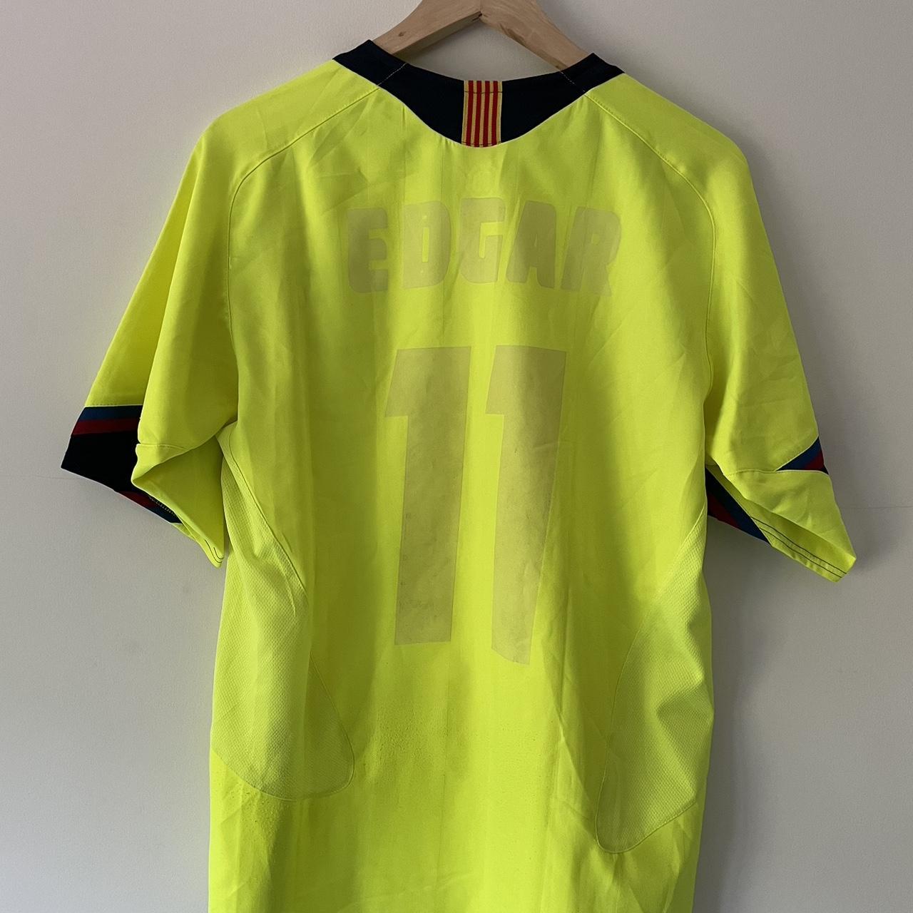 Nike Barcelona 2005-06 Away Kit Rare Vintage Size... - Depop