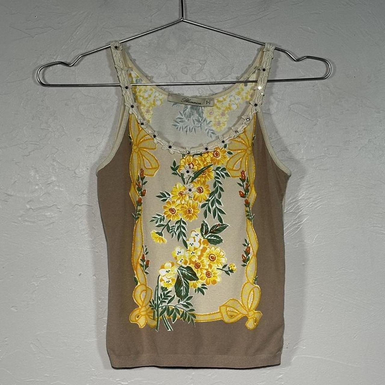 Blumarine Knit Top Vintage Blumarine top from one... - Depop