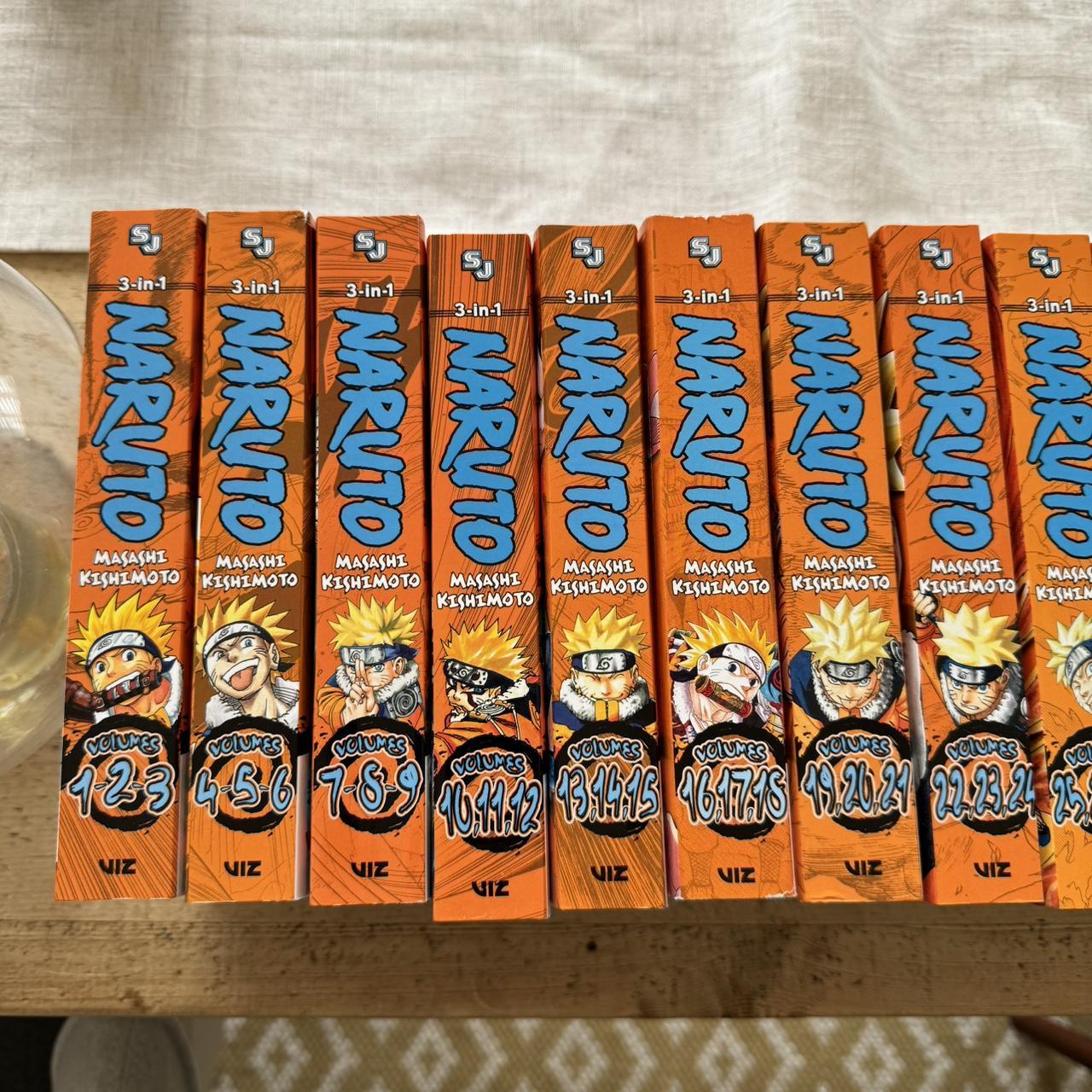 Full Naruto Manga collection Issue 1-72 Excellent... - Depop