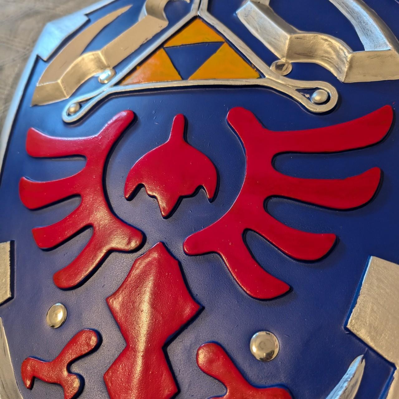 legend of zelda link shield cosplay costume prop •... - Depop