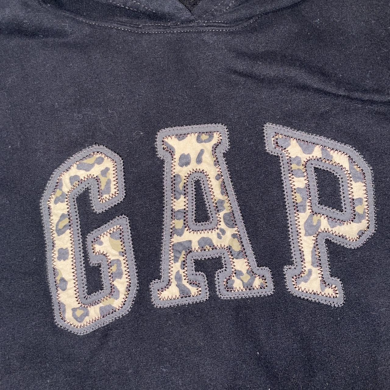 Worn GAP cheetah print hoodie. Size medium. In good... - Depop