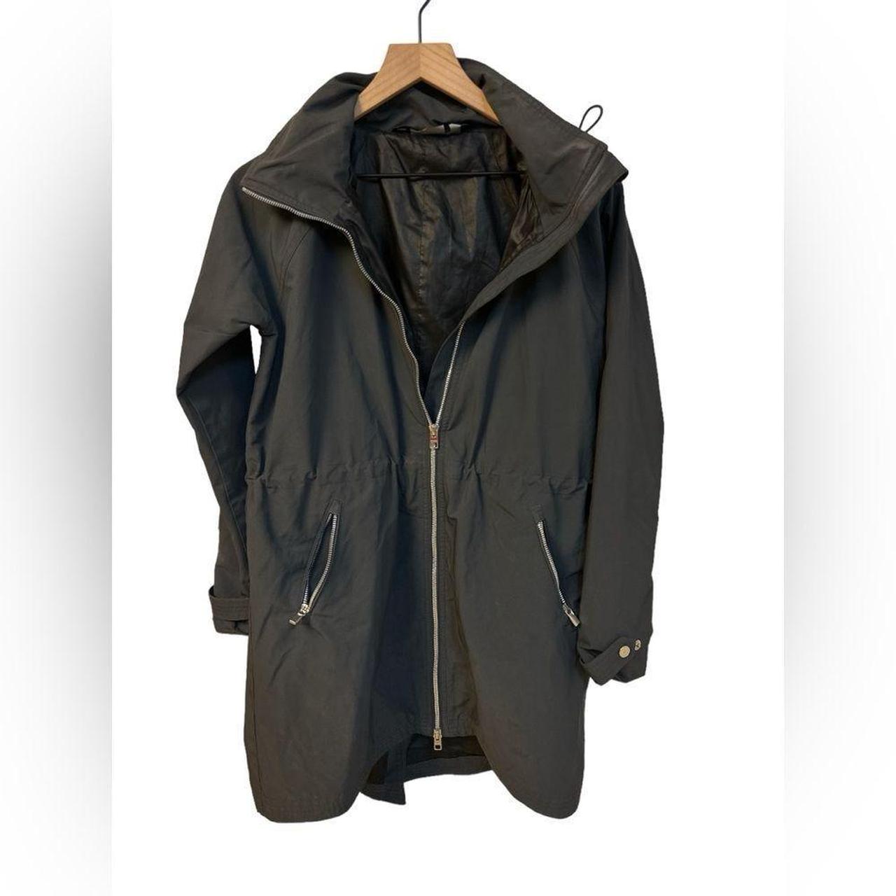 Athleta Misty Jacket Parka Rain Wind Water Resistant... - Depop