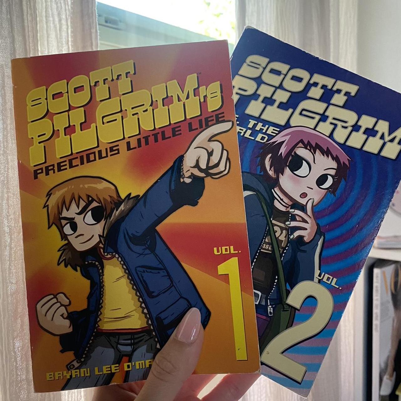 scott pilgrim volume 1 & 2 i’ve had these for a... - Depop