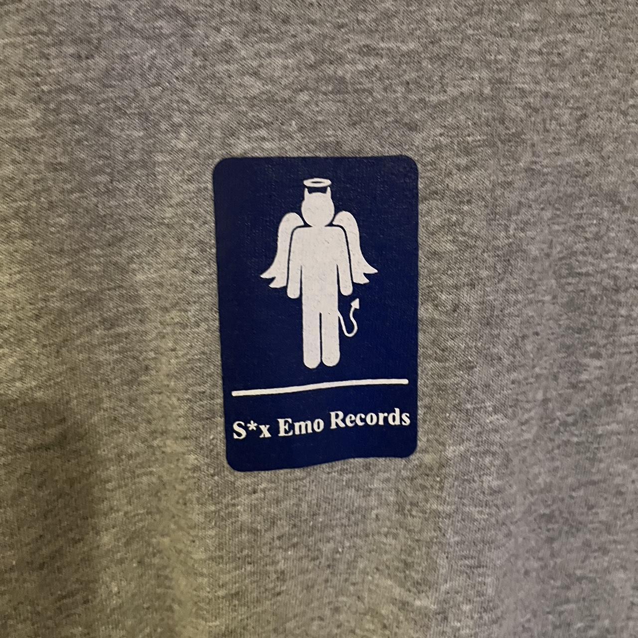 Sex emo records shirt #sexemo stunt365... - Depop