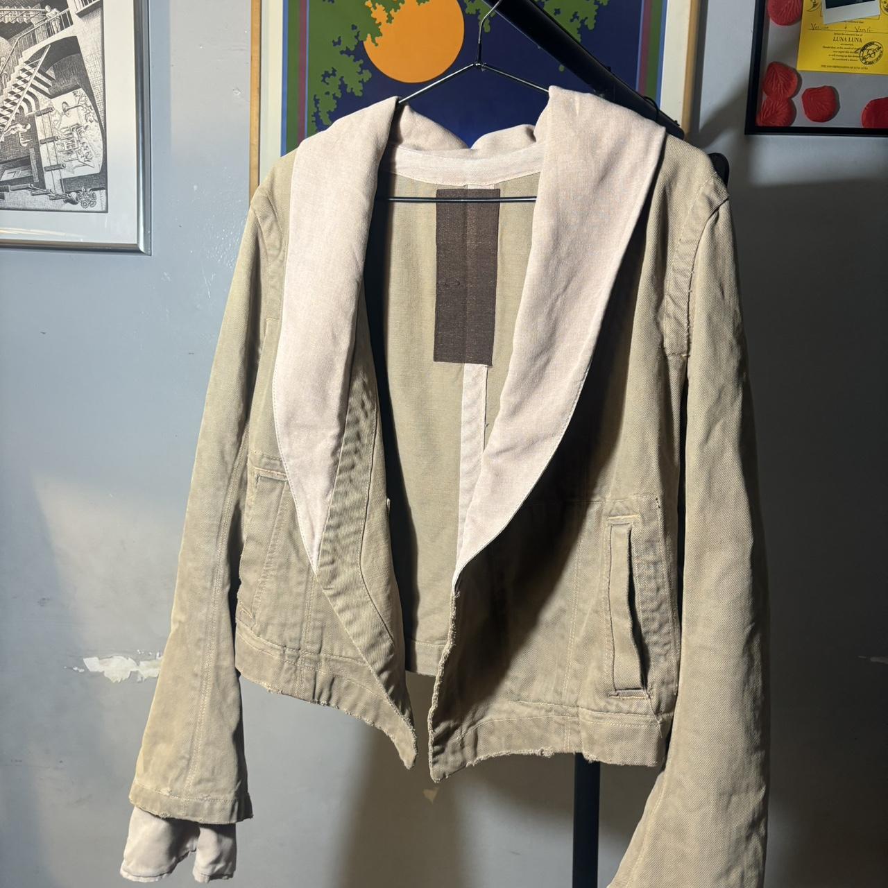 Rick Owne’s coat from 2001 “ Slab” collection... - Depop