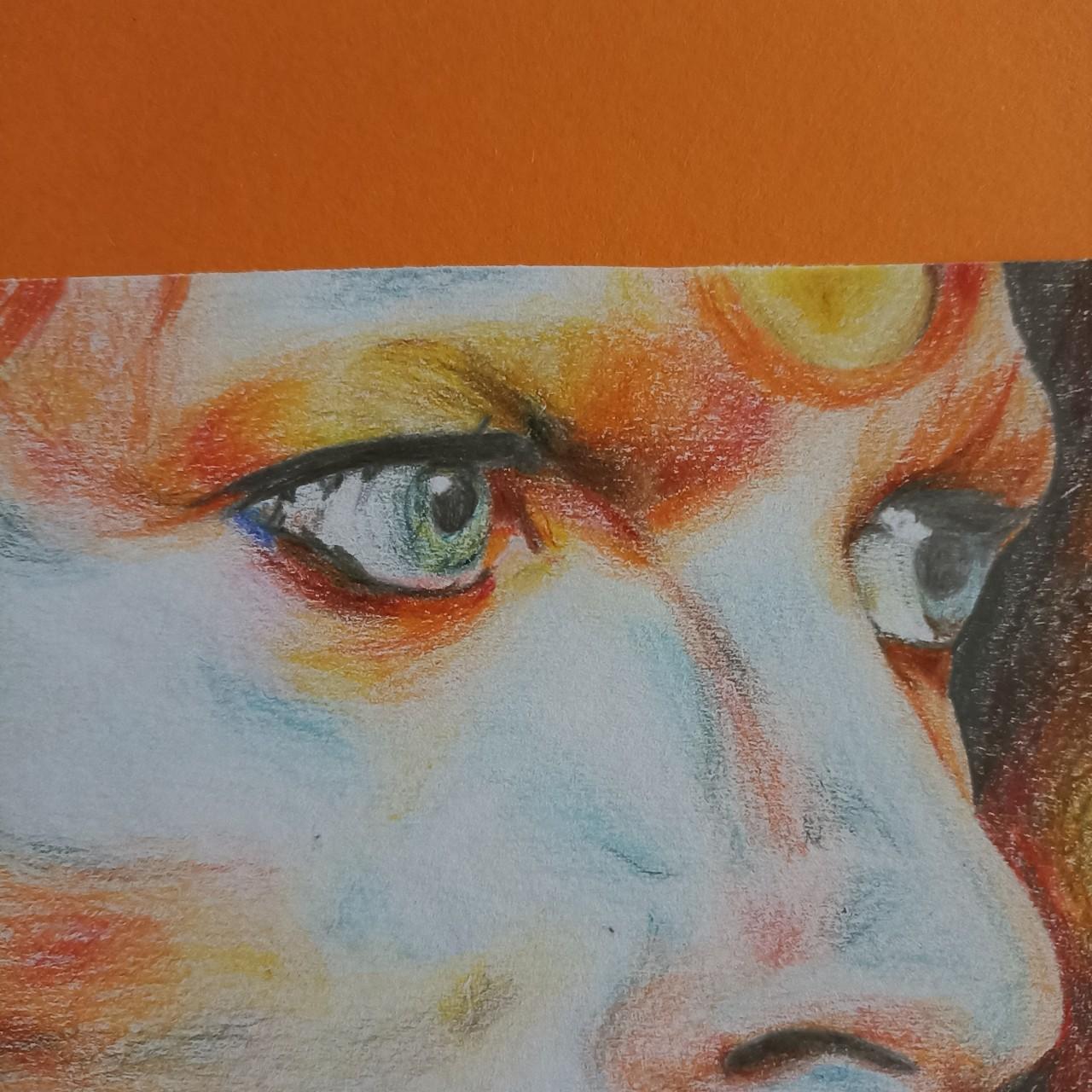 David Bowie, Ziggy Stardust drawing on paper Size:... - Depop