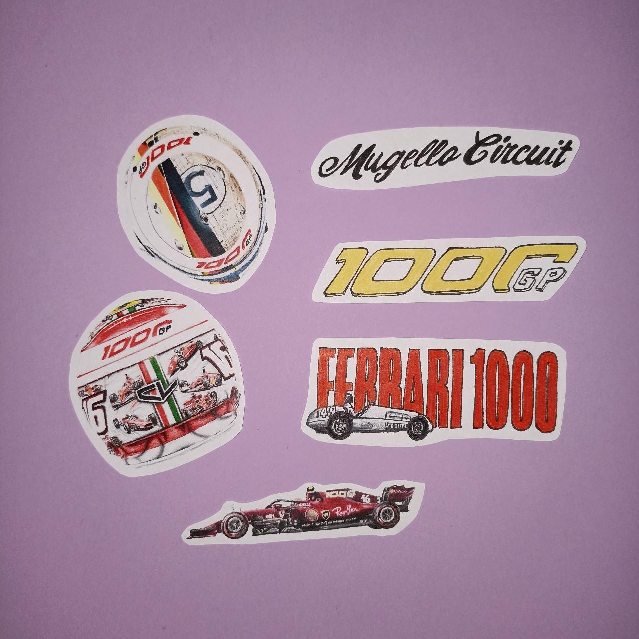 Red and Yellow Stickers | Depop