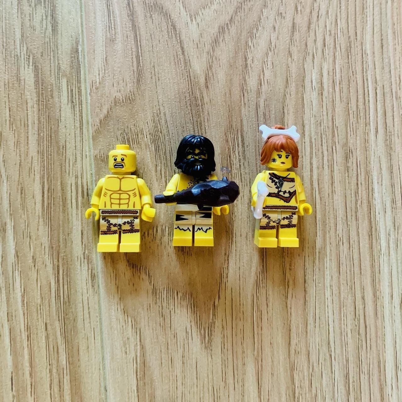 Lego Minifigure Bundle 3 minifigures Caveman... | Depop