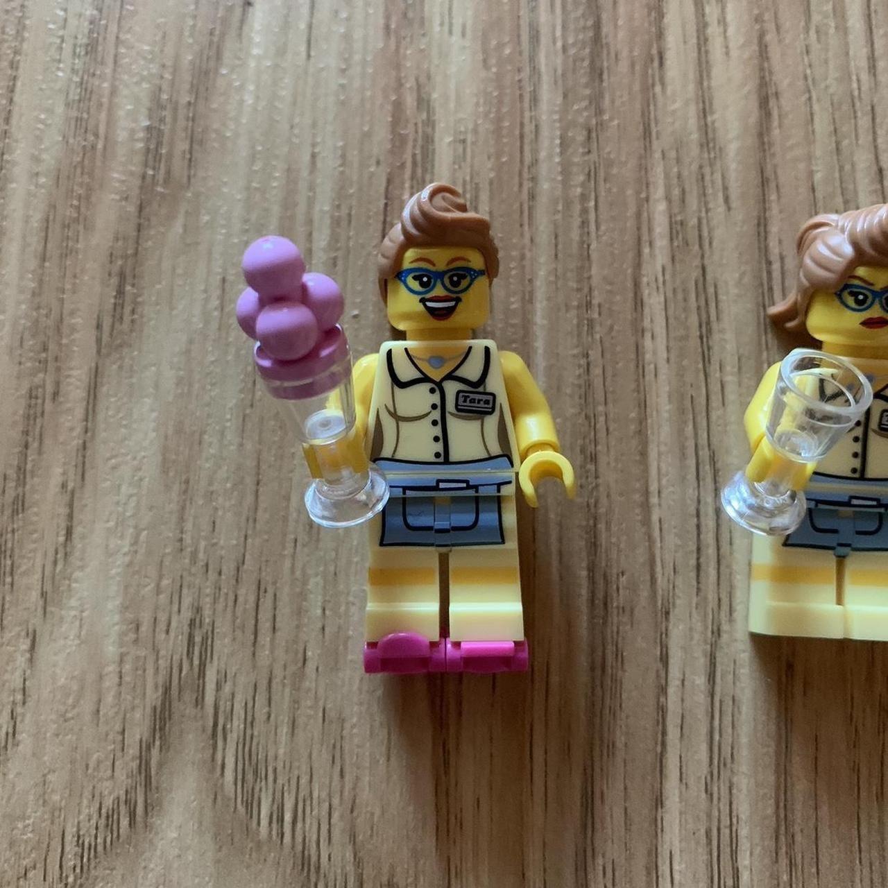 Lego Minifigure Bundle 2 x waitress One with ice... | Depop