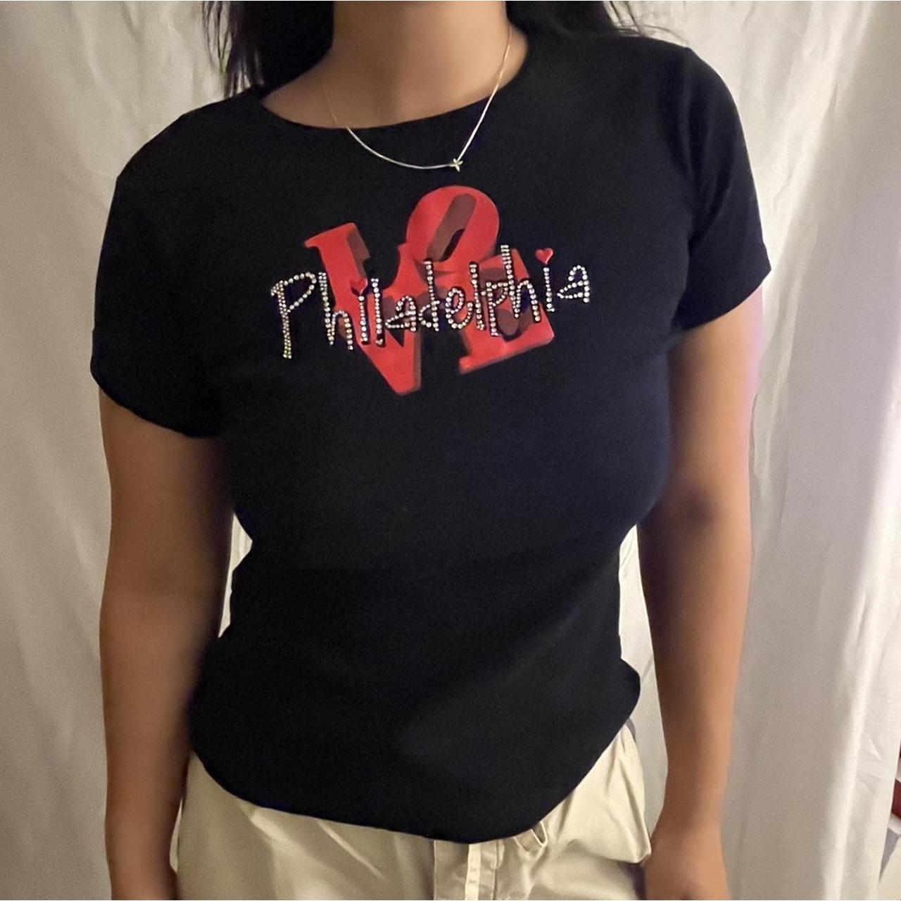LOVE Philadelphia Tee Stretch and comfort LOVE Tee... - Depop