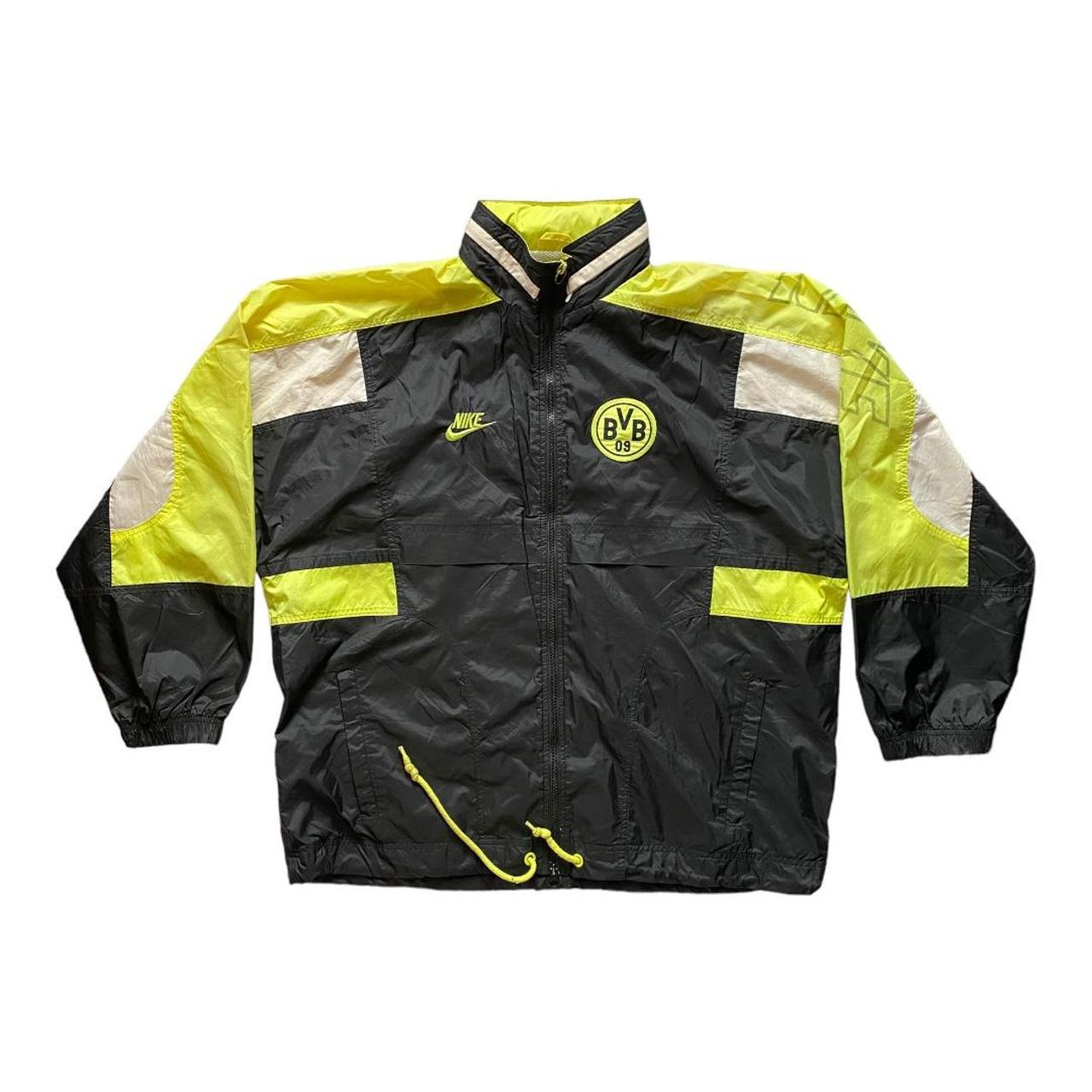 Vintage mid 90s Nike Borussia Dortmund warm up... - Depop