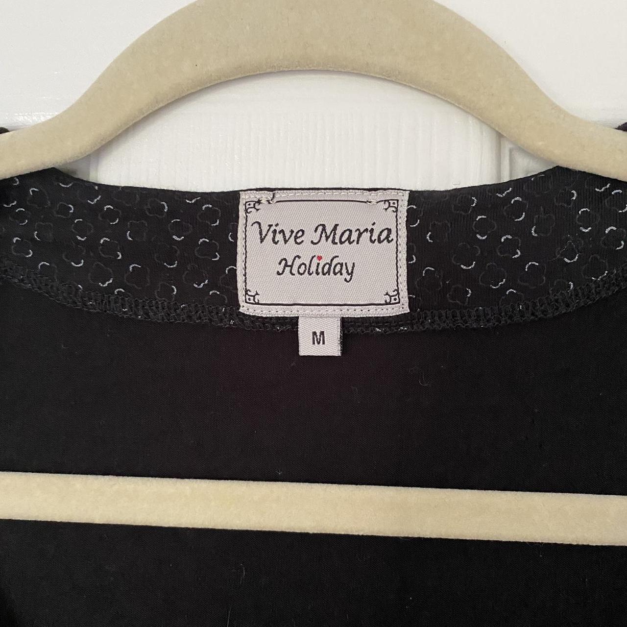 Vive Maria black lace babydoll top Dark coquette... - Depop