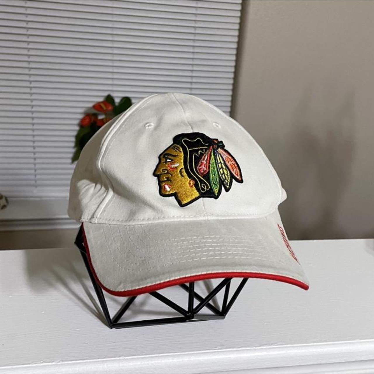 Chicago BlackHawks NHL licensed Velcro strap cap 🧢... - Depop